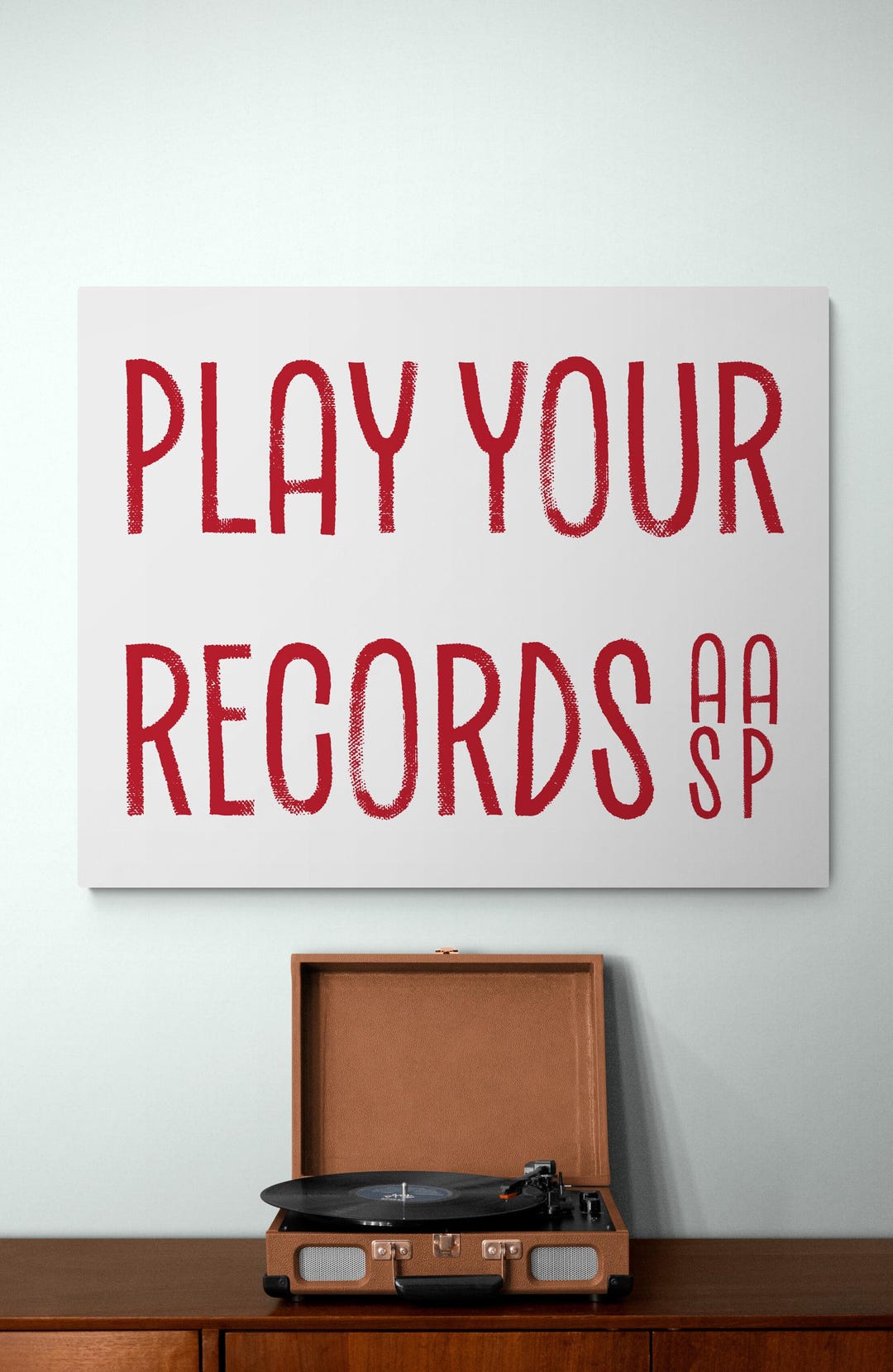 Play Your Records ASAP | Music Vinyl Record Player | Vintage Retro Mid ...