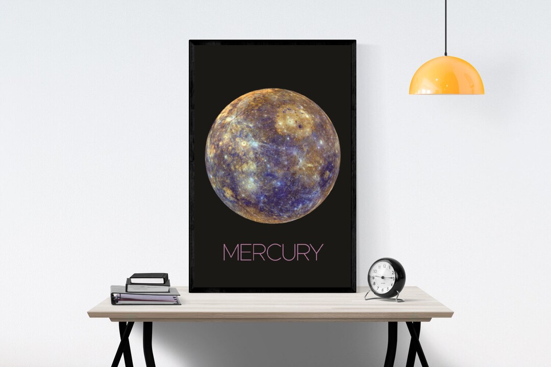 Mercury Print, Planet Prints, Mercury Photography, Mercury Wall Art ...