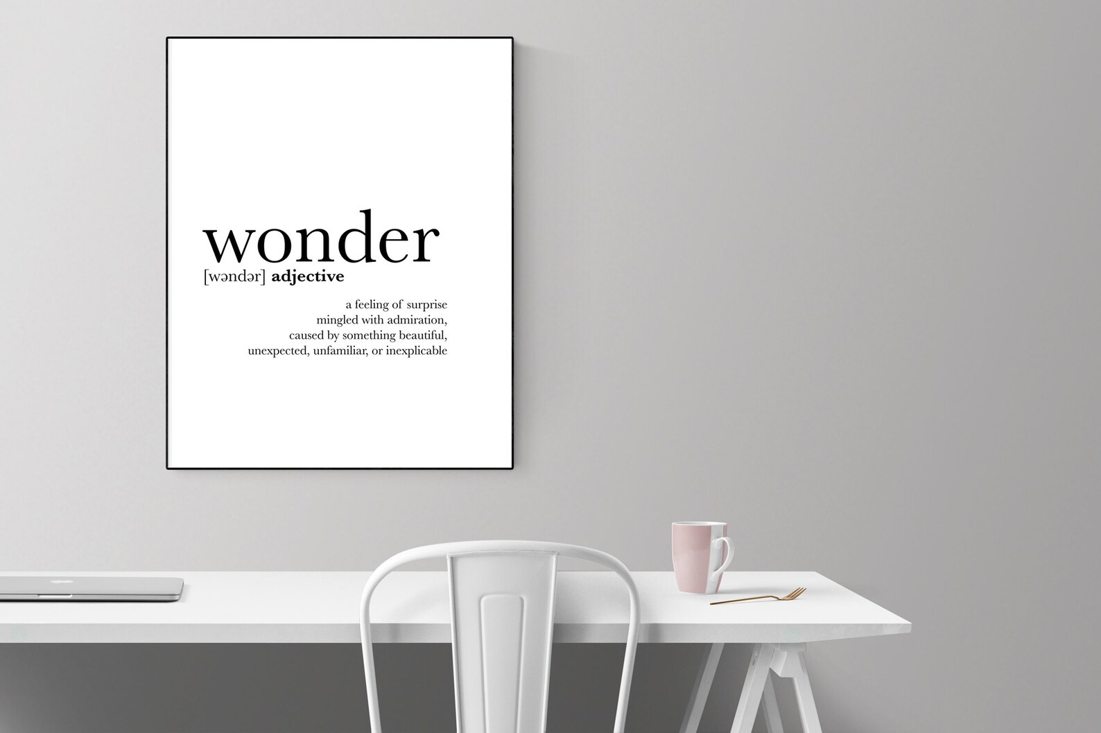 Wonder Definition Art Print Inspirational Poster - Etsy