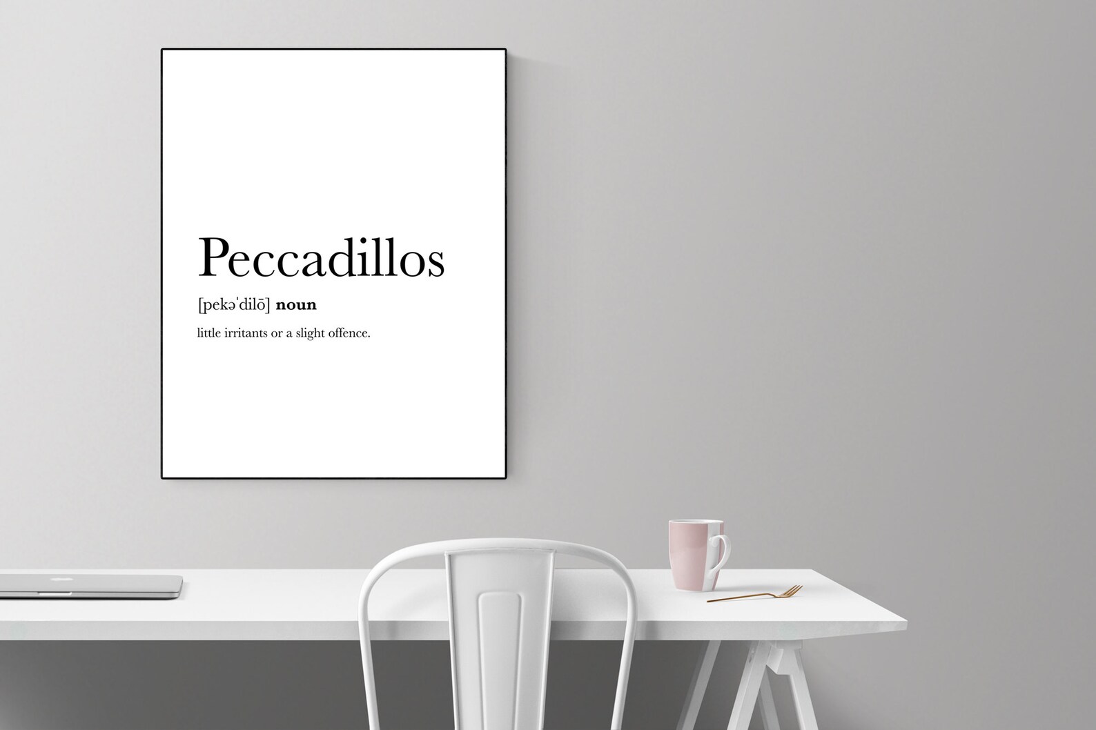 Peccadillos Definition Little Irritants Art Print | Etsy