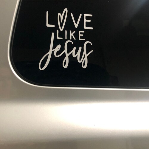 Religious/christian Permanent Vinyl Decal - Etsy