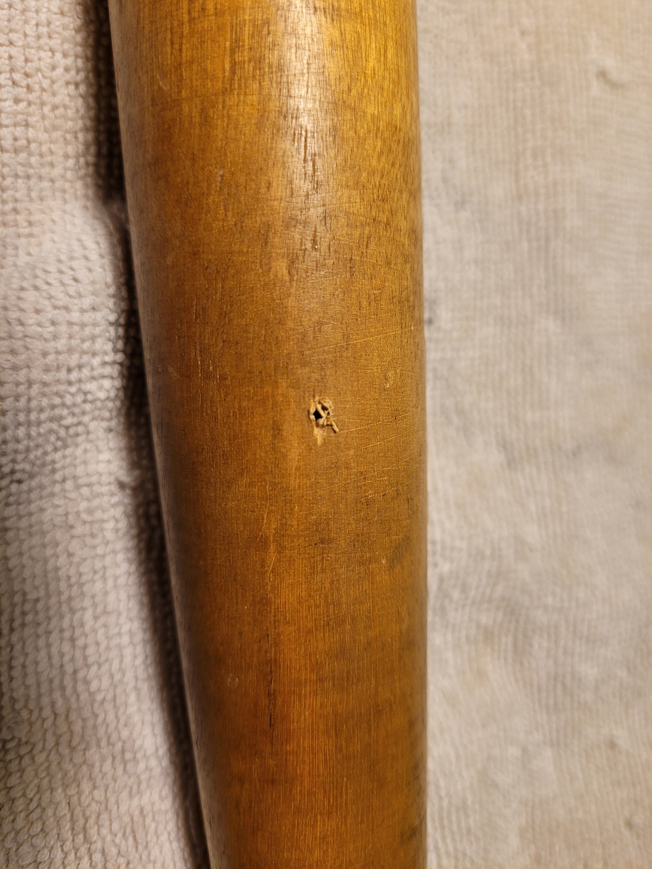 Antique Hand Turned Wood Darner Needle Case Mini Bat - Etsy