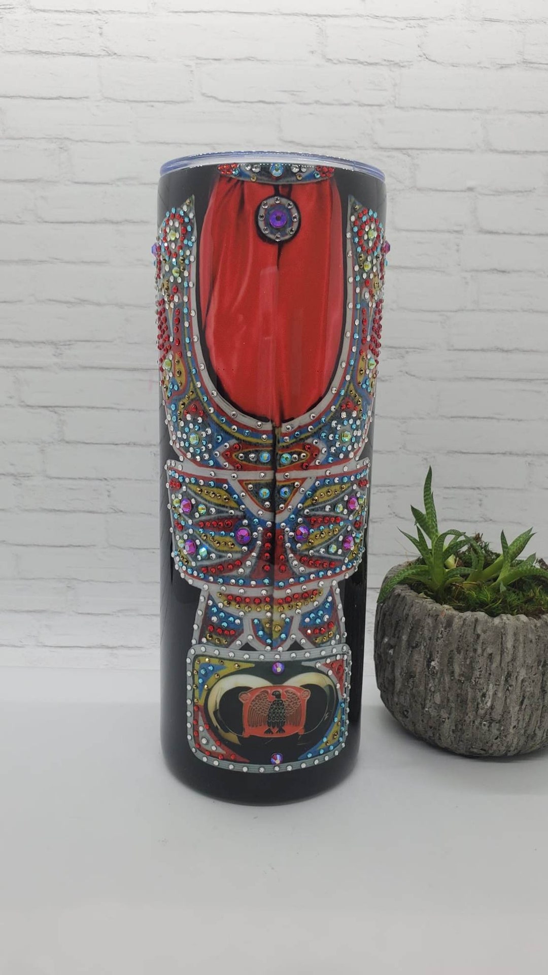 Custom Elvis Gypsy / Totem Pole Tumbler / Elvis / Custom Made ...