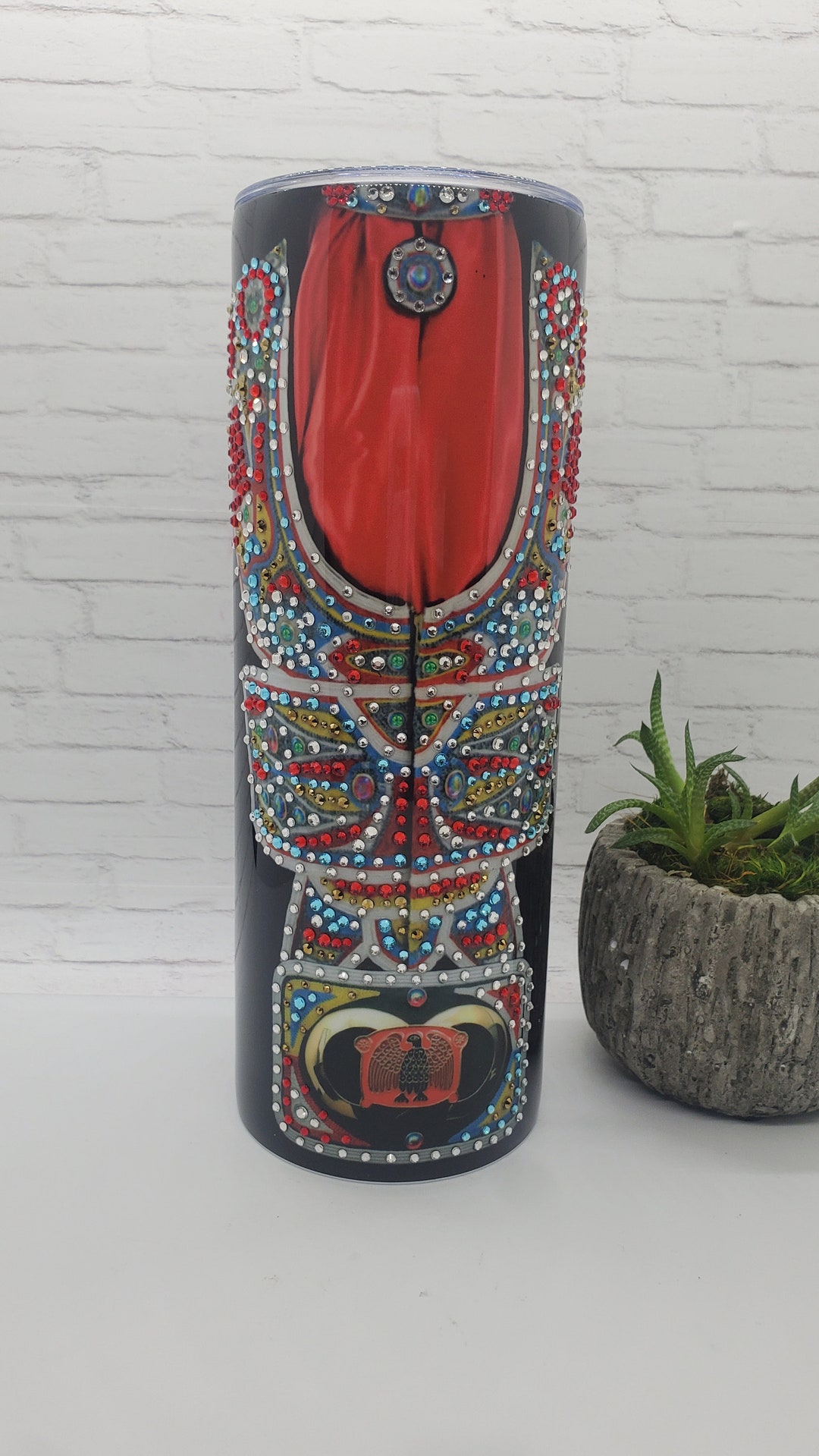 Custom Elvis Gypsy / Totem Pole Tumbler / Elvis / Custom Made - Etsy