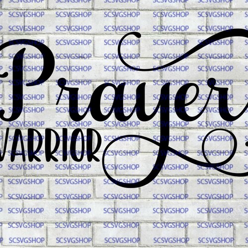 Power of Prayer Pray SVG and Cut Files for Crafters | Etsy Canada