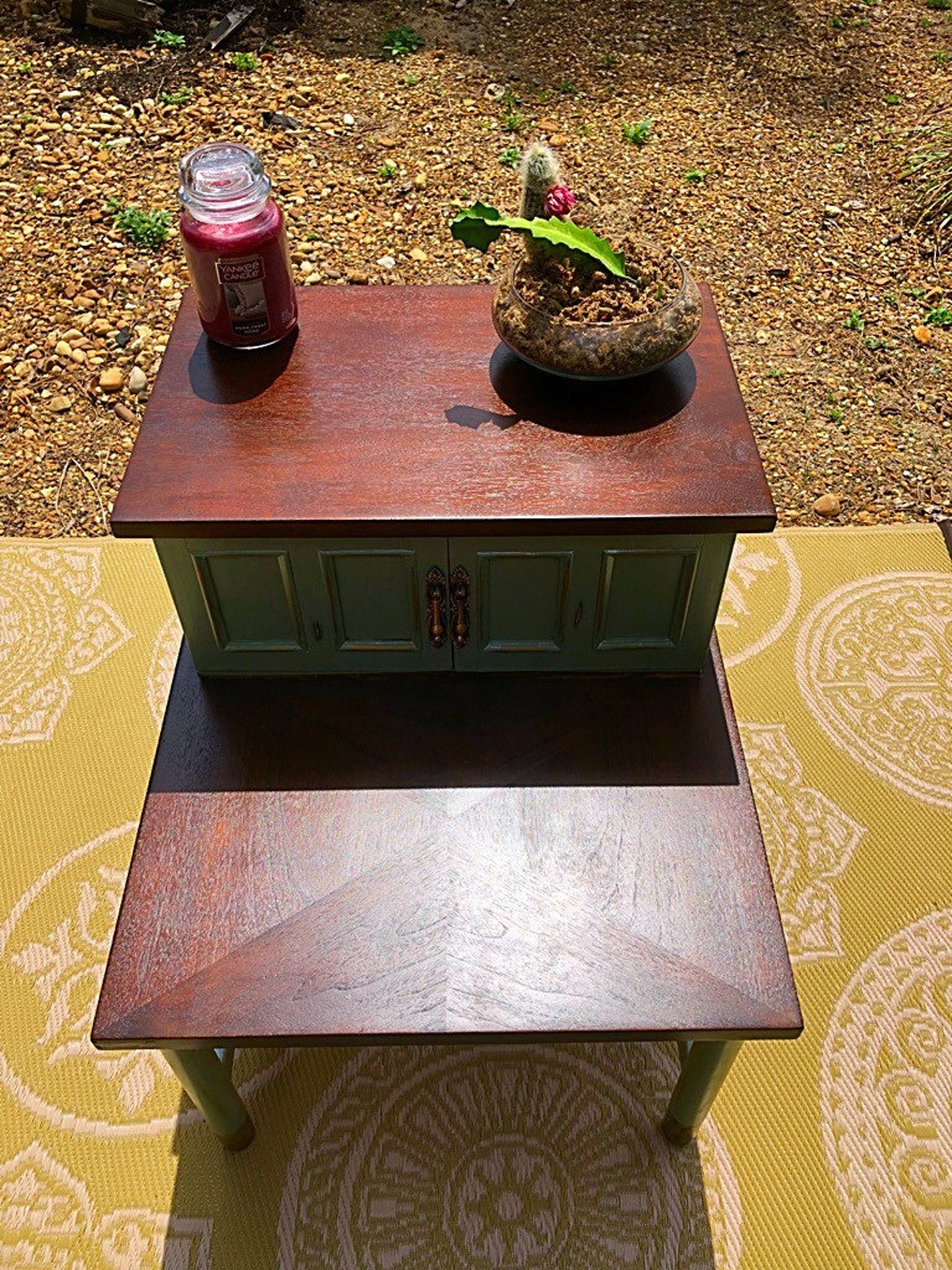 Sold Sold Do Not Purchase MCM Side Table Custom Renewed - Etsy