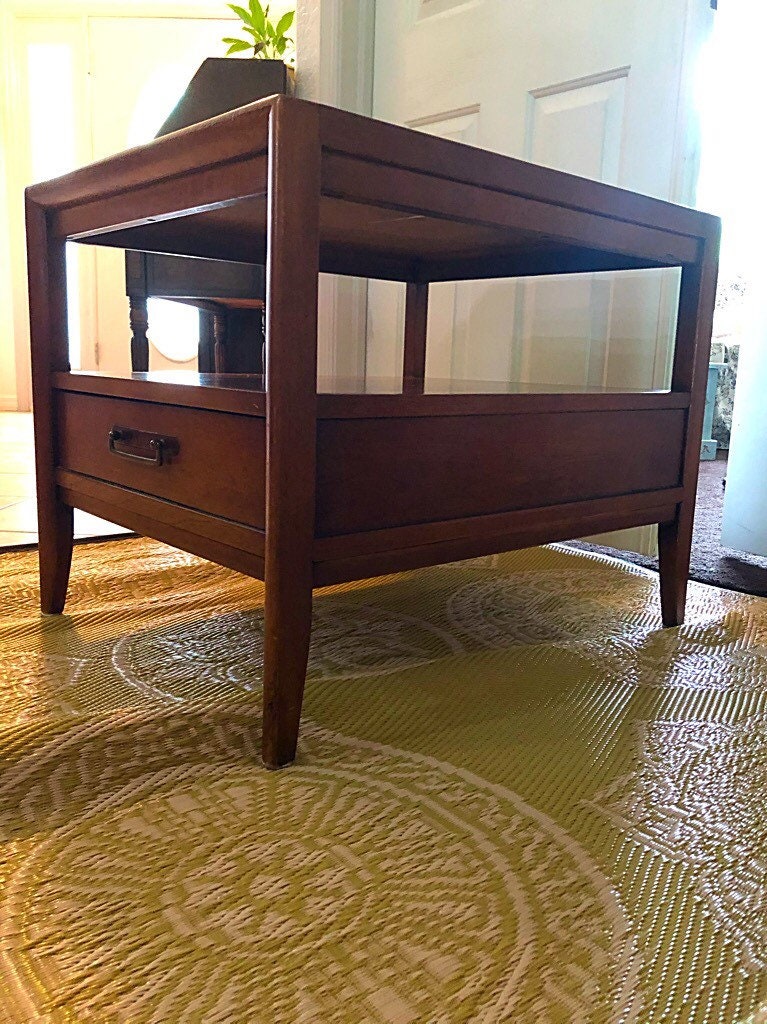 Drexel MCM Side Table Meridian Collection - Etsy