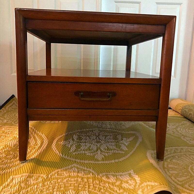 Mcm End Table Drawer - Etsy