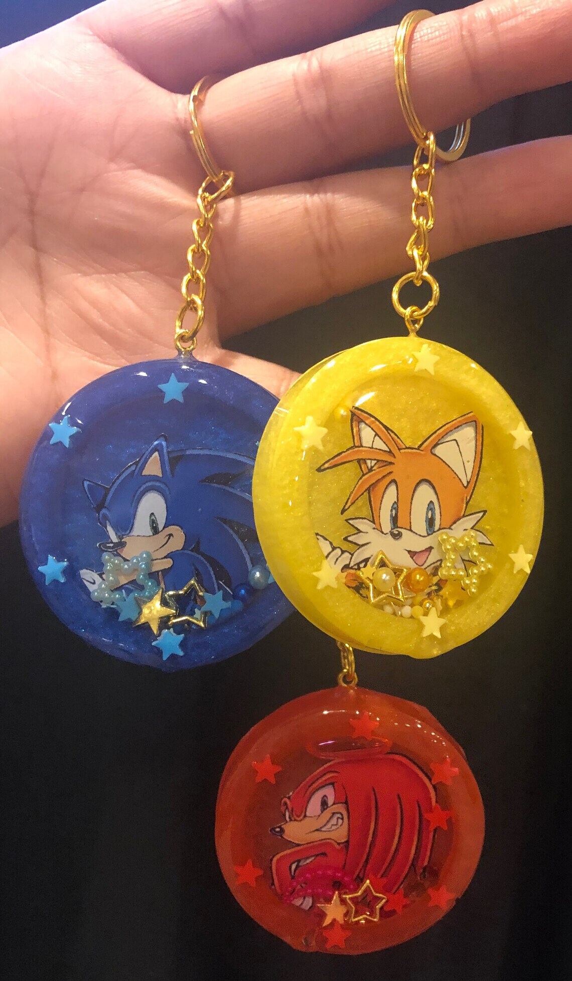 Made to Order Mini Sonic Character-inspired Shakers - Etsy