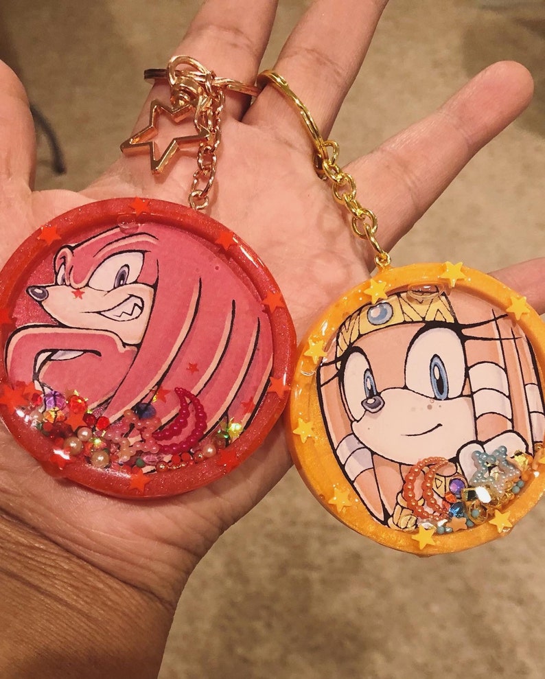 Made to Order Sonic Character-inspired Shakers - Etsy