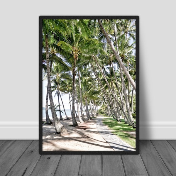 Palm Tree Poster - Etsy