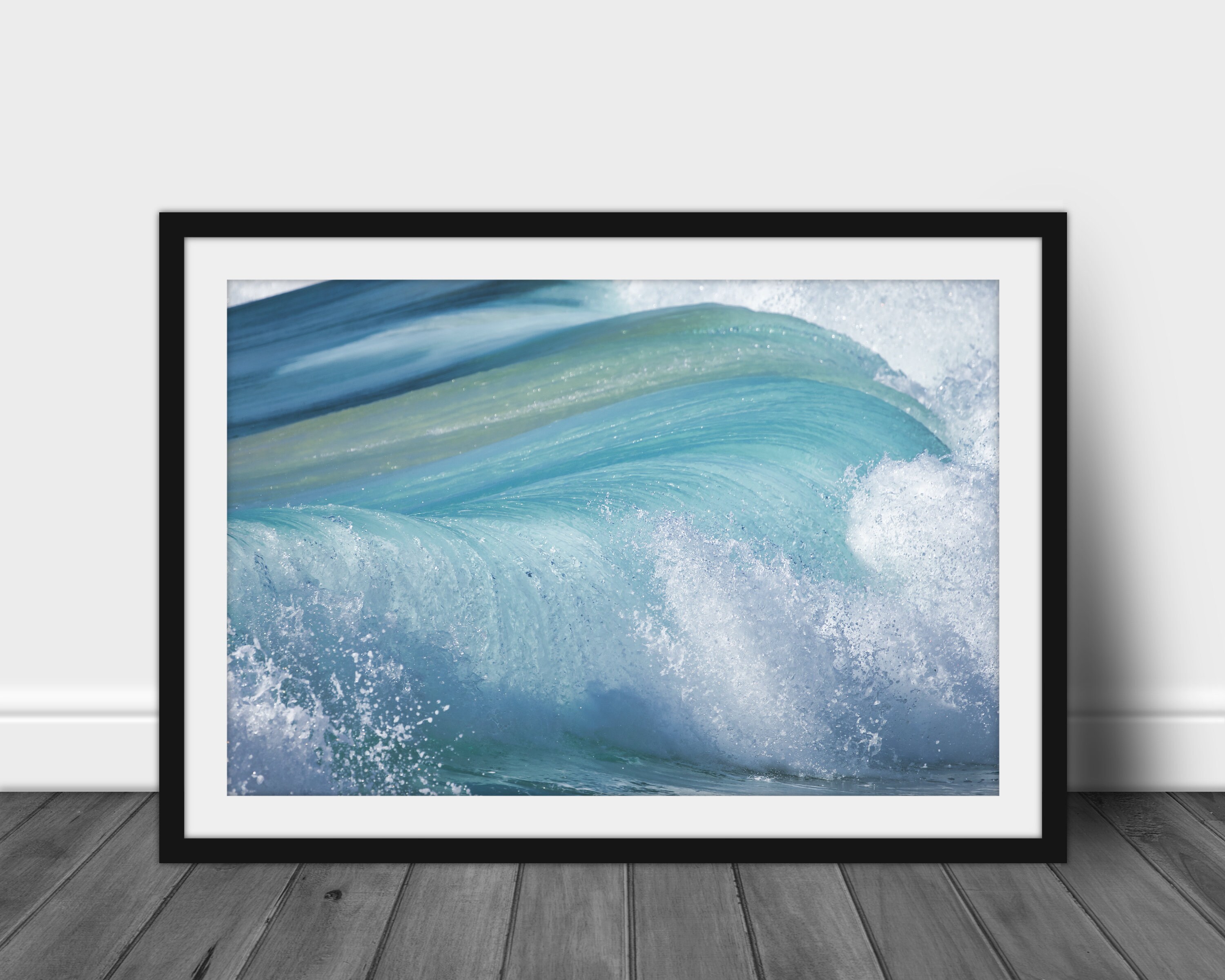 Ocean Waves Art Print Ocean Wall Art Beach Print Download - Etsy