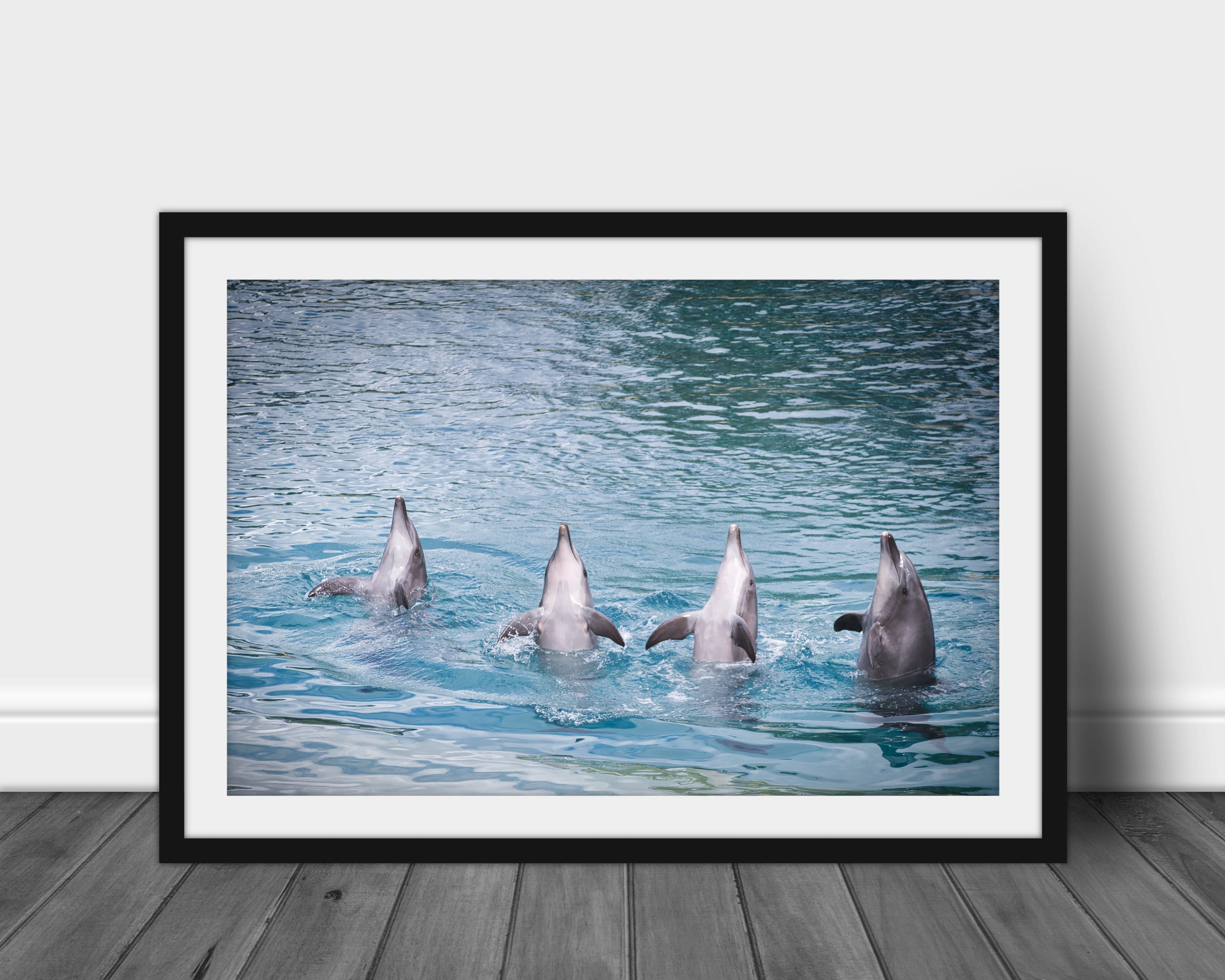 Dolphin Print Digital Download Printable Dolphin Decor - Etsy