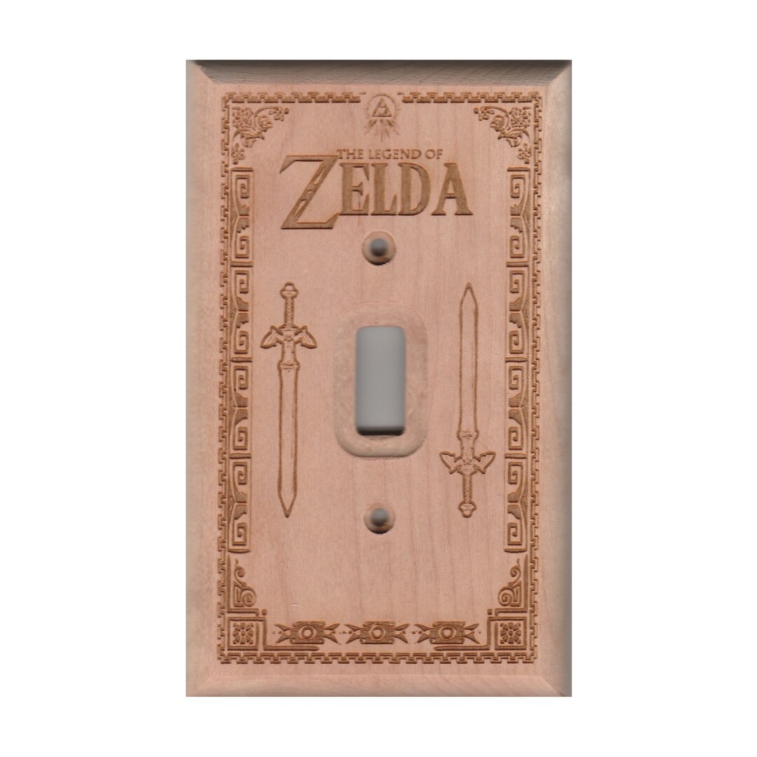The Legend of Zelda Light Switch Cover - Etsy