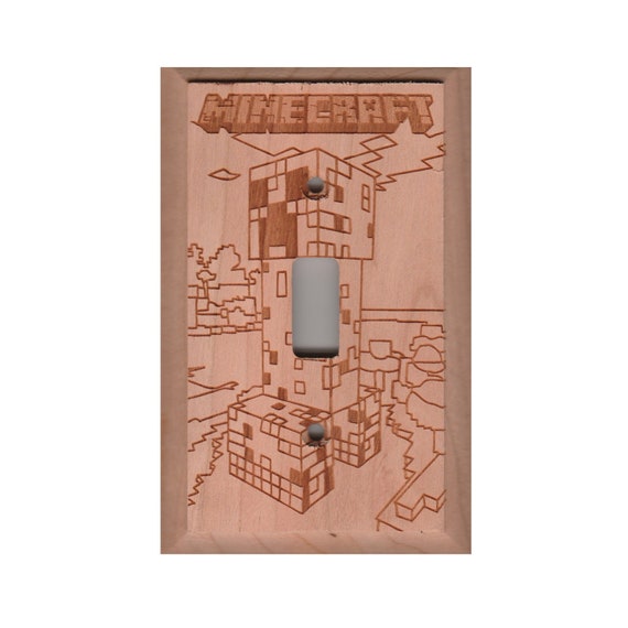 Minecraft Light Switch Cover | Etsy