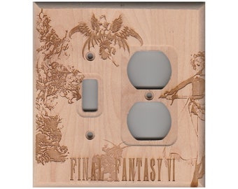 Final Fantasy I Light Switch Cover | Etsy