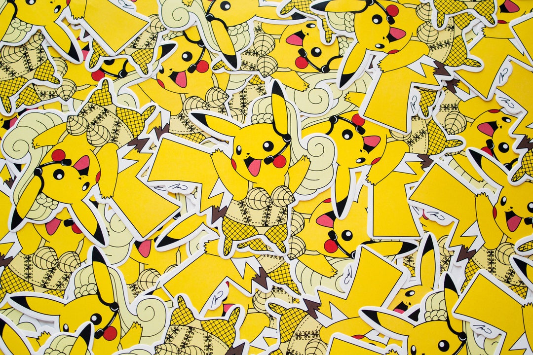Madonnachu - Madonna Drag Pikachu Die-cut Vinyl Sticker - Etsy