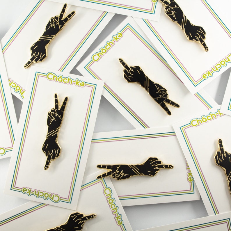 Hands Hard Enamel Pin - Etsy