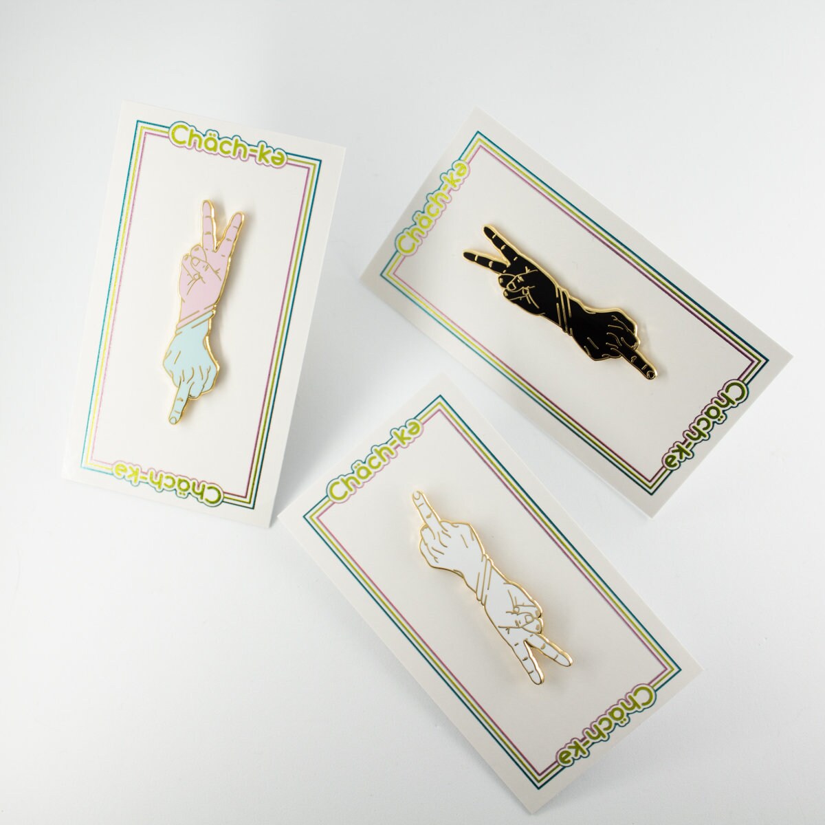 Hands Hard Enamel Pin - Etsy