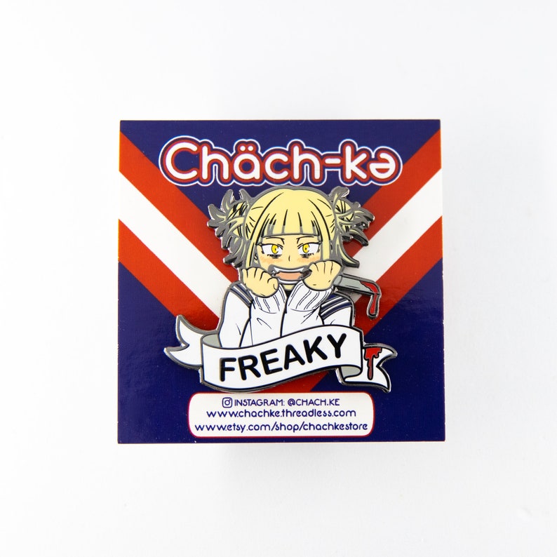 Freaky Hard Enamel Pin - Etsy