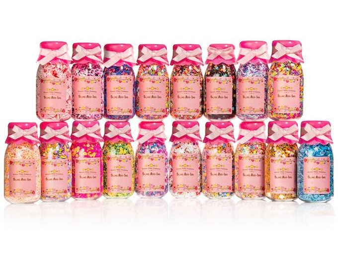 Kawaii Reusable Milk Jug Jar of Faux Sprinkles Perfect for Slime Slime ...