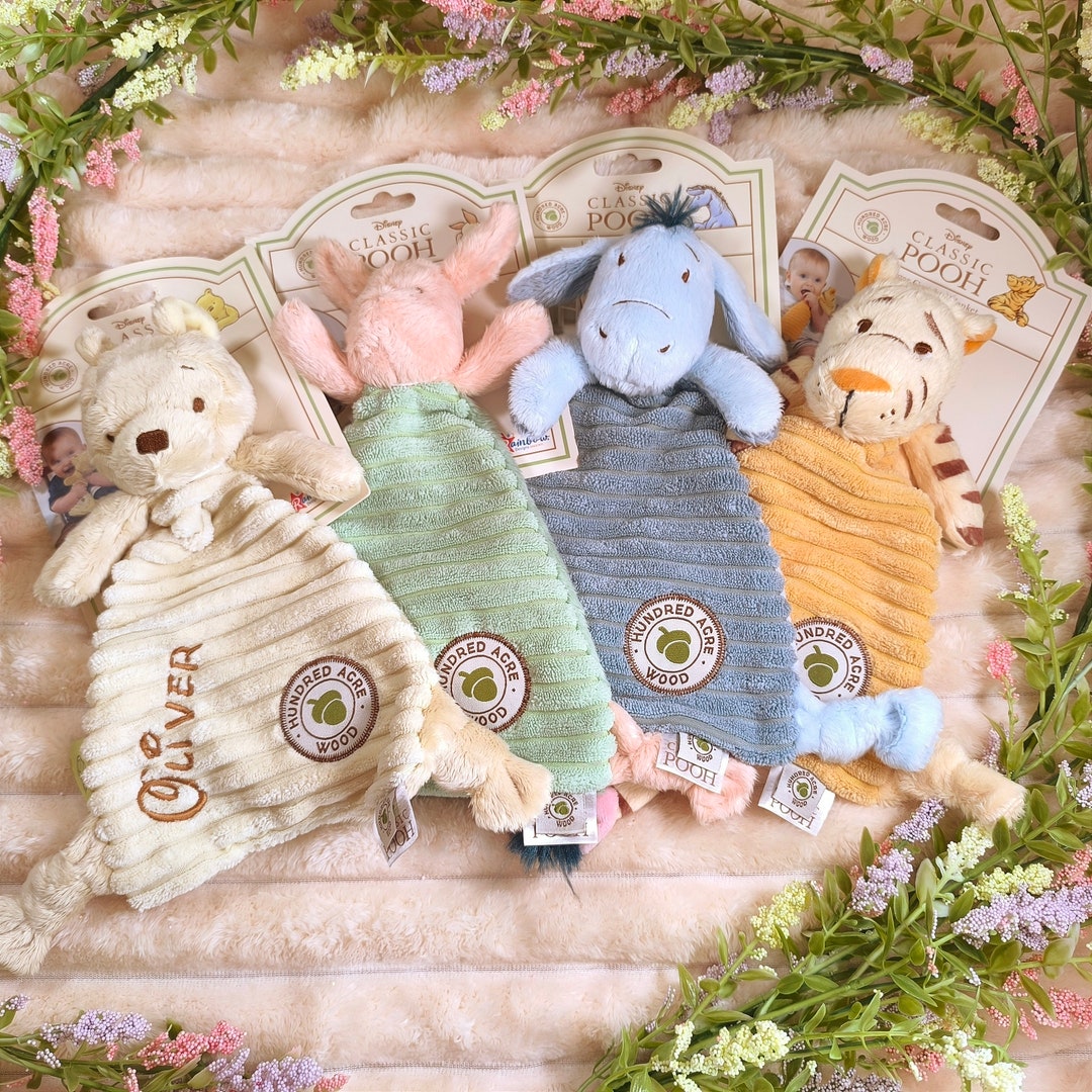 Personalised Baby Comforter / Winnie the Pooh Comfort Blanket ...