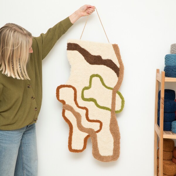 Tufted Wall Hanging - Etsy
