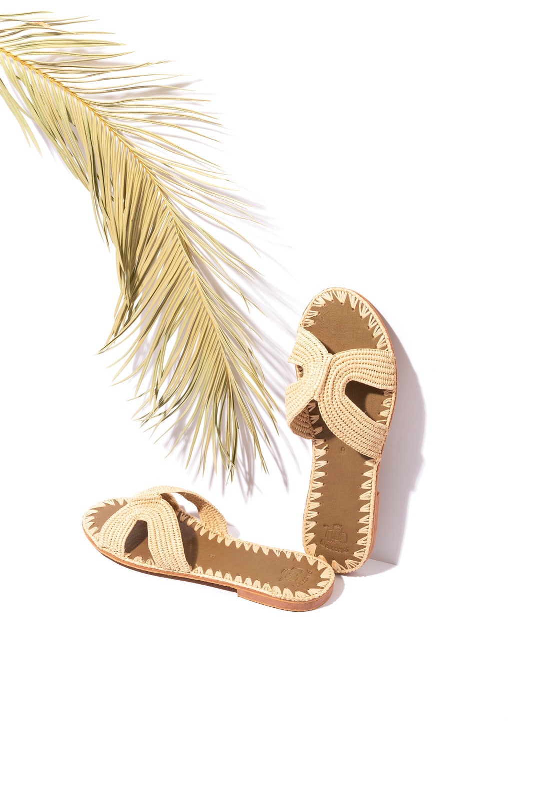 Comfy Raffia Slippers, Best Quality Raffia Sandals, Raffia Shoes ...