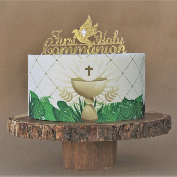 Eucharist Cake Topper - Etsy