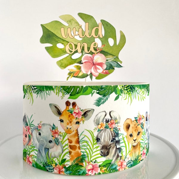 Animal Cake Topper - Etsy