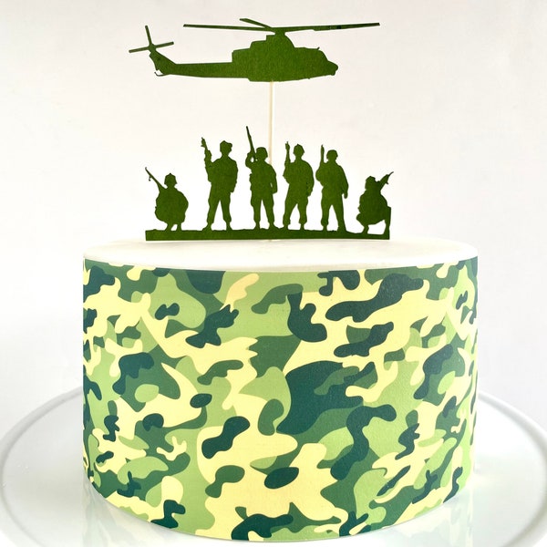 Camo Cake - Etsy