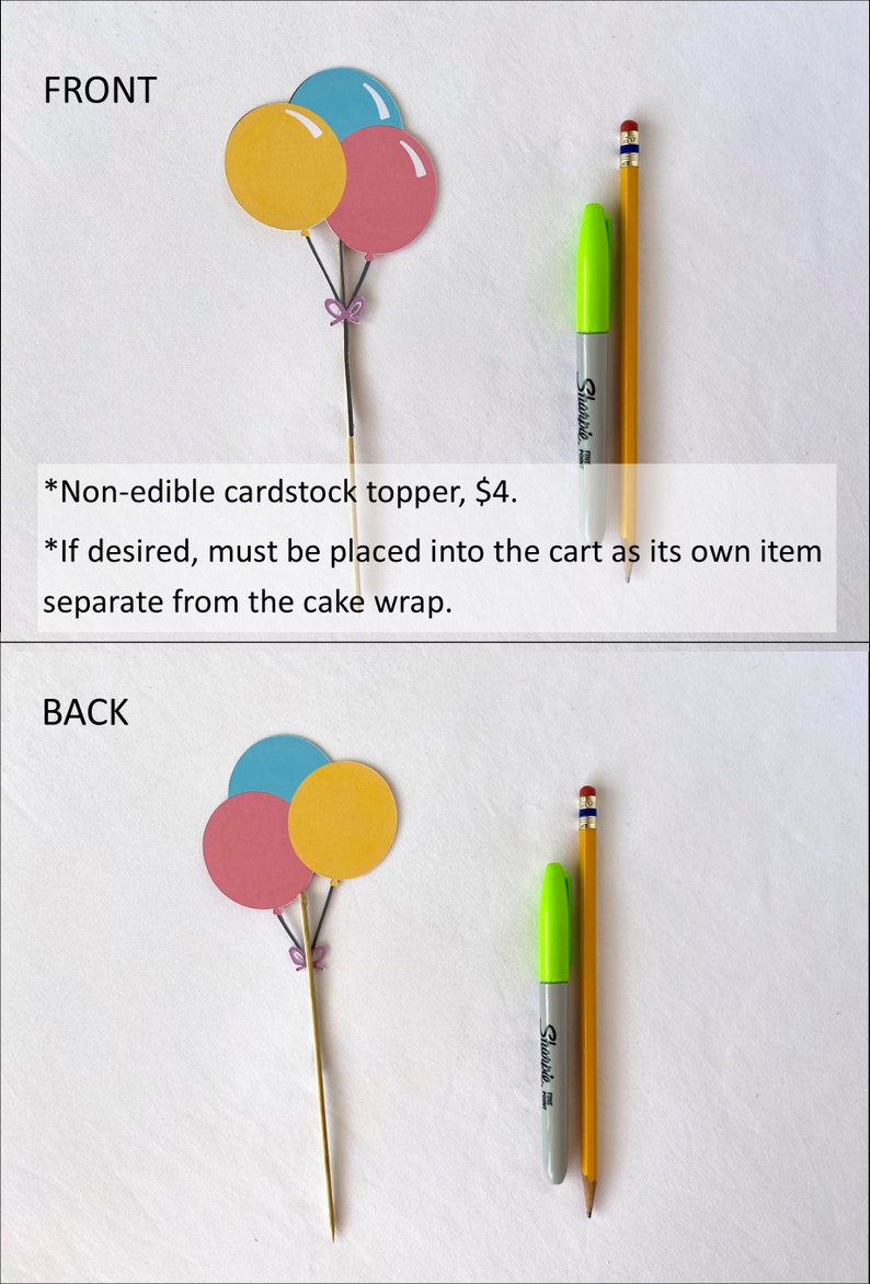 Cute Kawaii Cat Edible Cake Wrap or Balloons Cardstock Cake | Etsy