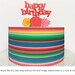 Mexican Serape Day of the Dead Edible Cake Wrap or Flower Crown Cake ...