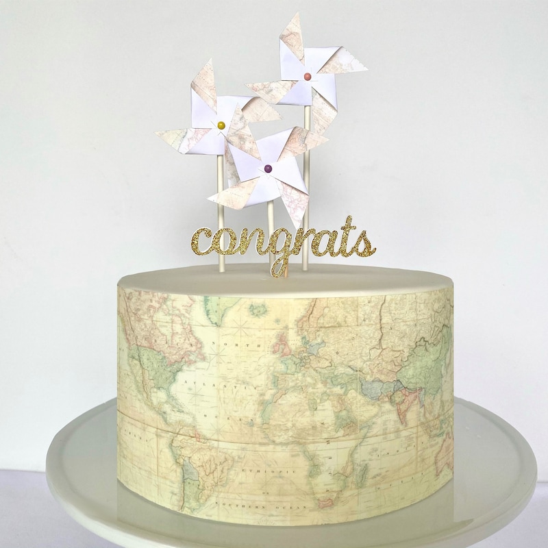 Edible Airplane Cake Topper - Etsy