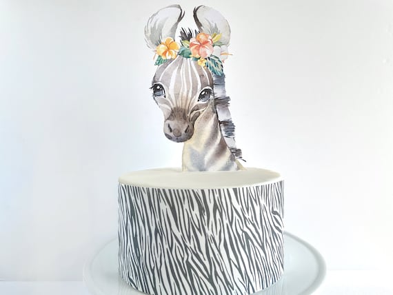 Zebra Edible Image Strips
