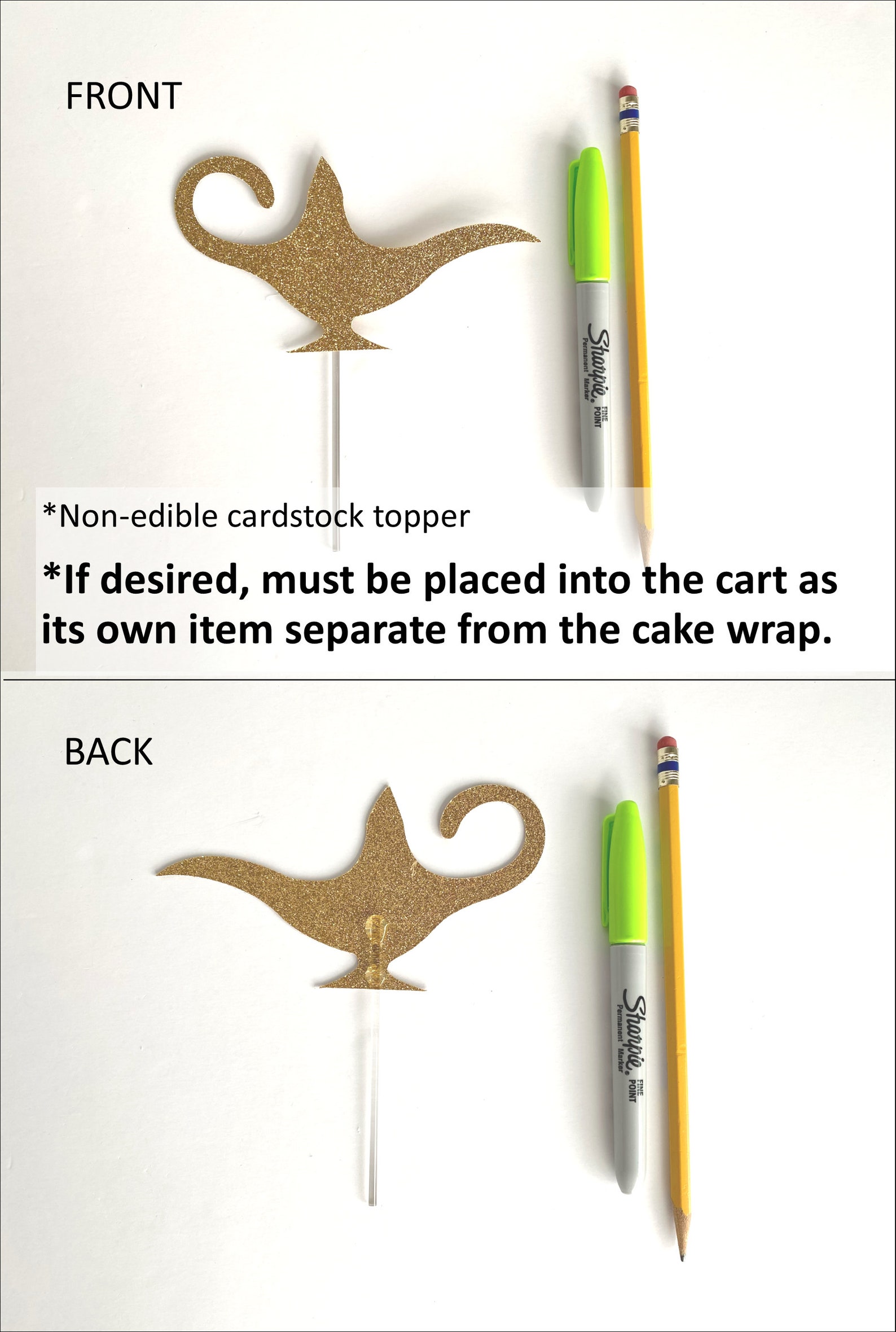 Aladdin Arabian Nights Edible Cake Wrap or Magic Lamp Cake Topper - Etsy