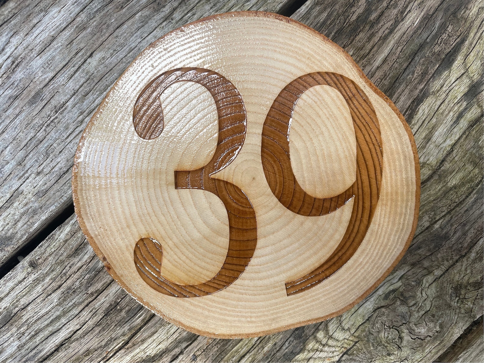Wooden House Numbers, House Number Plaques, Engraved Wooden Number ...