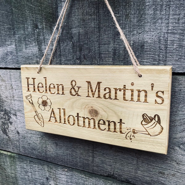 Allotment Signs - Etsy UK