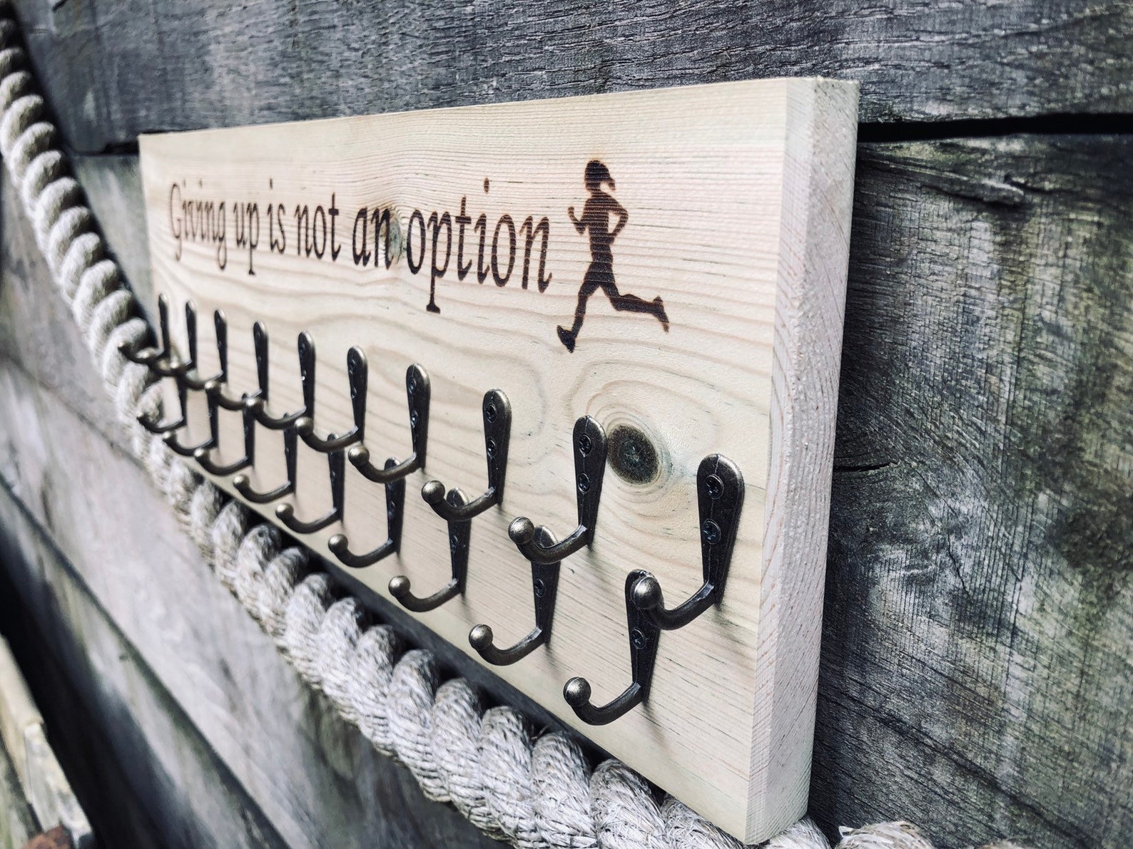 Wooden Medal Hanger Custom Medal Display Medal Holder - Etsy