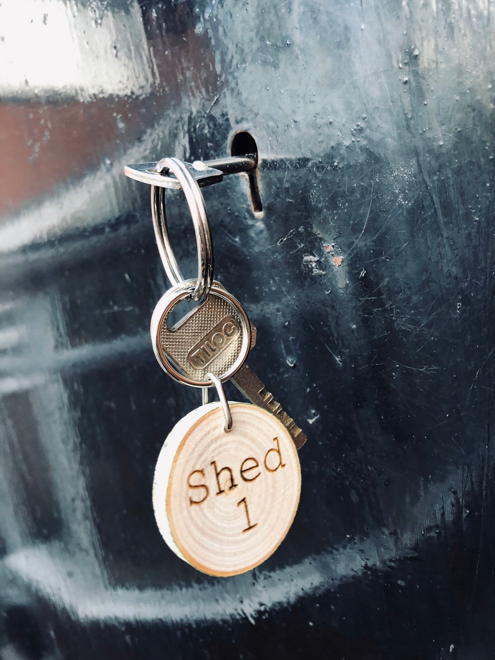 Wooden Key Tags Personalised Wooden Keychains Set of 4 - Etsy