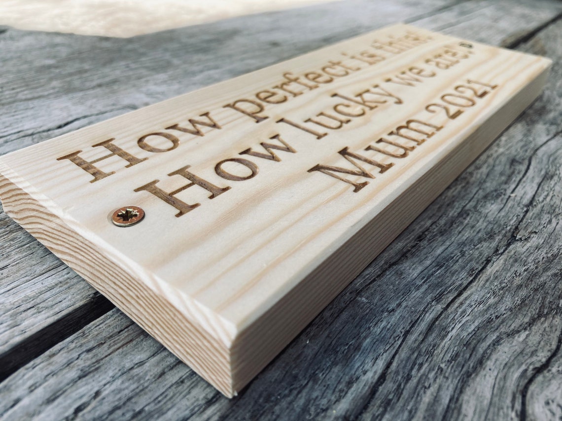 Personalised Memorial Plaque Memorial Giftwooden Memorial - Etsy UK