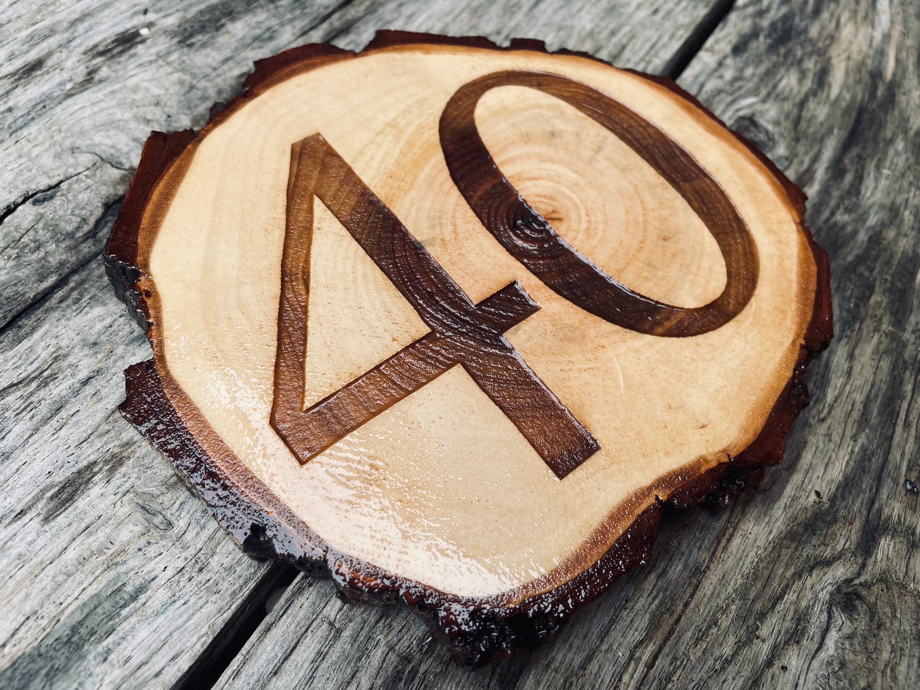 Small House Numbers, Wooden Number Plaques, Engraved Wooden Number ...