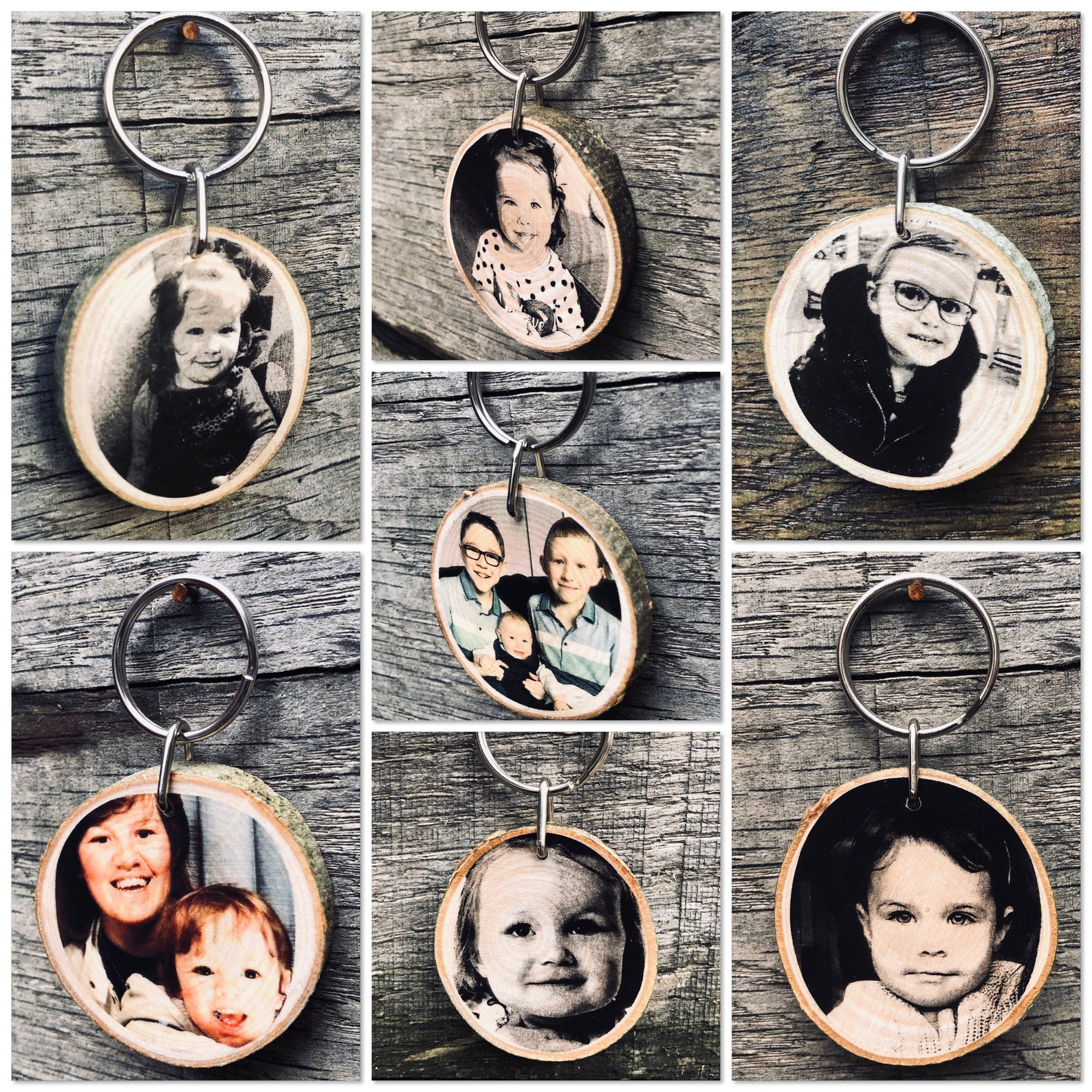 Personalised Engraved Wooden Keyring Handmade Wooden Keyring - Etsy