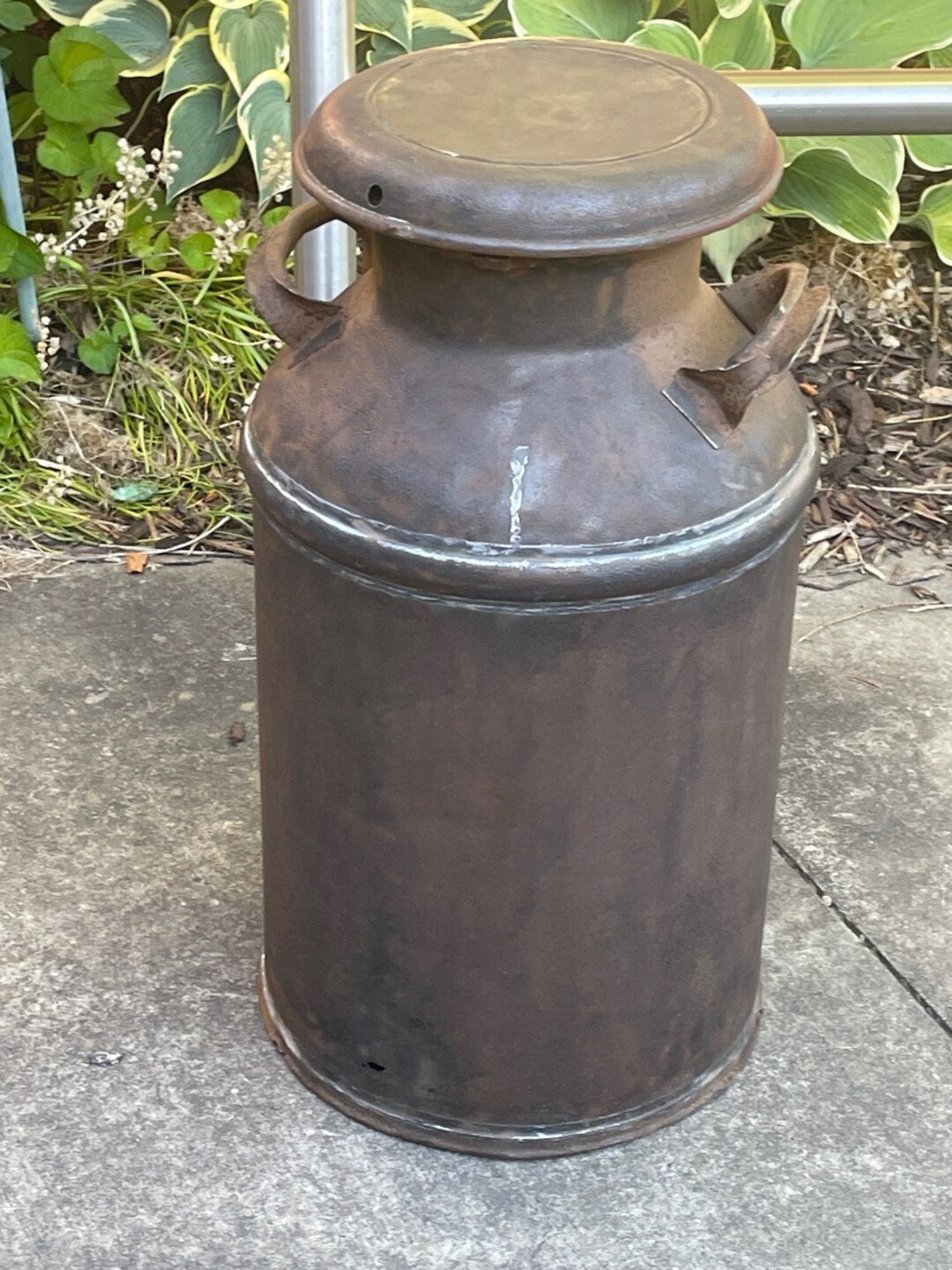 10 Gallon Milk Can Jug Rusty Country Cowboy - Etsy