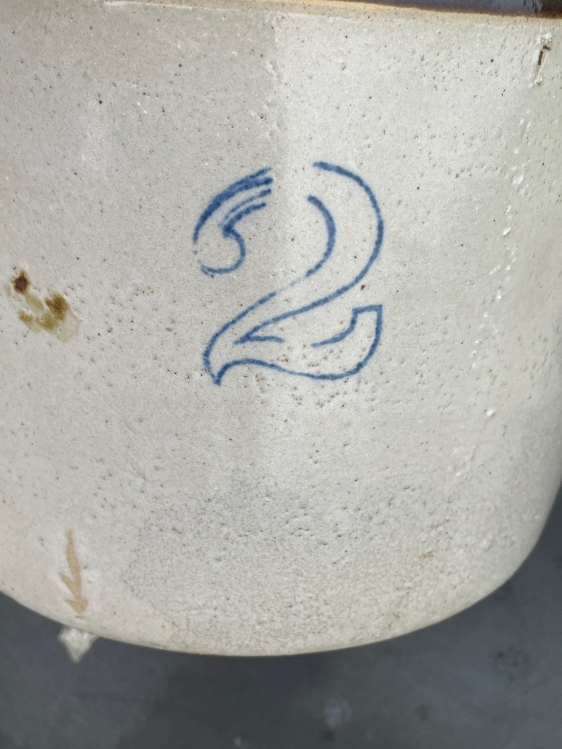 Two-tone 2-gallon Crock Great Condition Pickling Sauerkraut Storage - Etsy