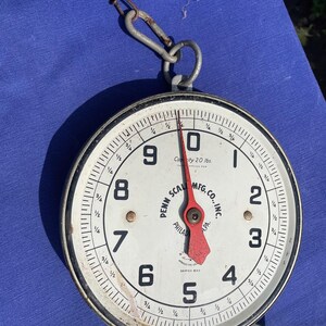 Hanging Penn Scale Mfg Co 20 Lbs Kitchen Produe Marketing Scale - Etsy