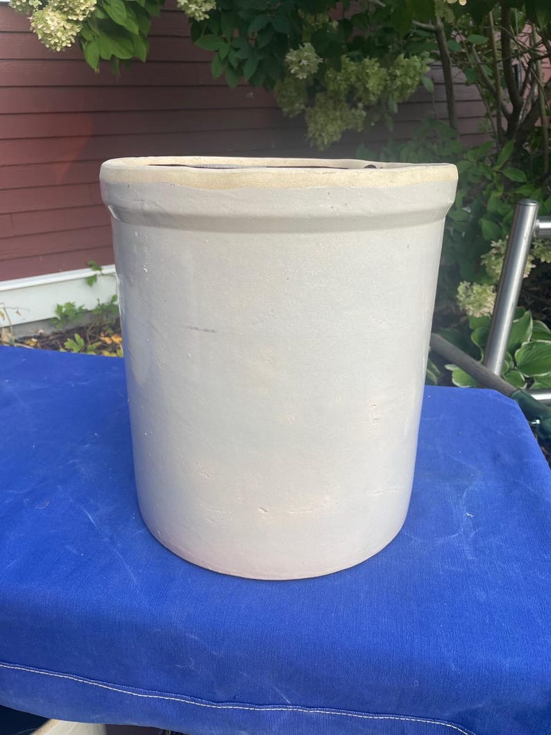 Wonderful 5 Gallon Crown Ransbottom Crock 14 X 12 Pickling Sauerkraut ...