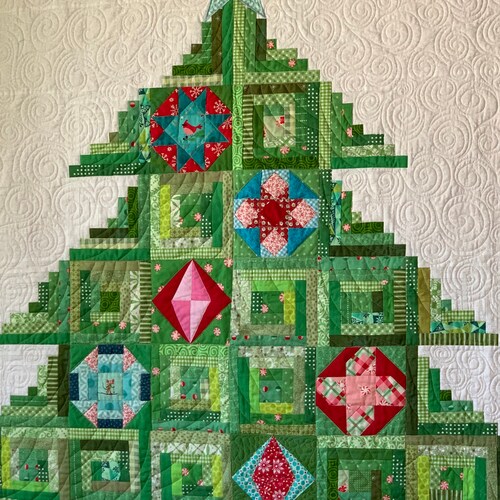 Christmas Quilt Pattern Paper-pieced Instant Download PDF - Etsy