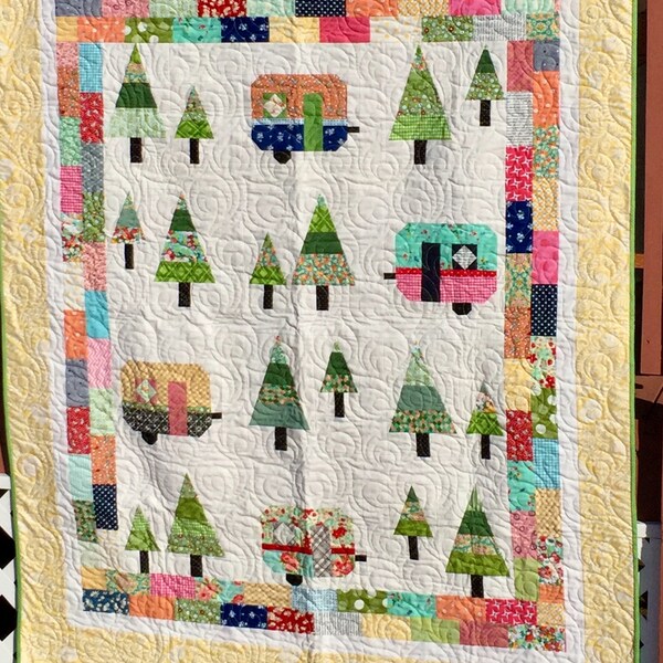Camper Quilt Pattern - Etsy
