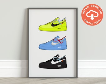 Air Force 1 Poster | Etsy